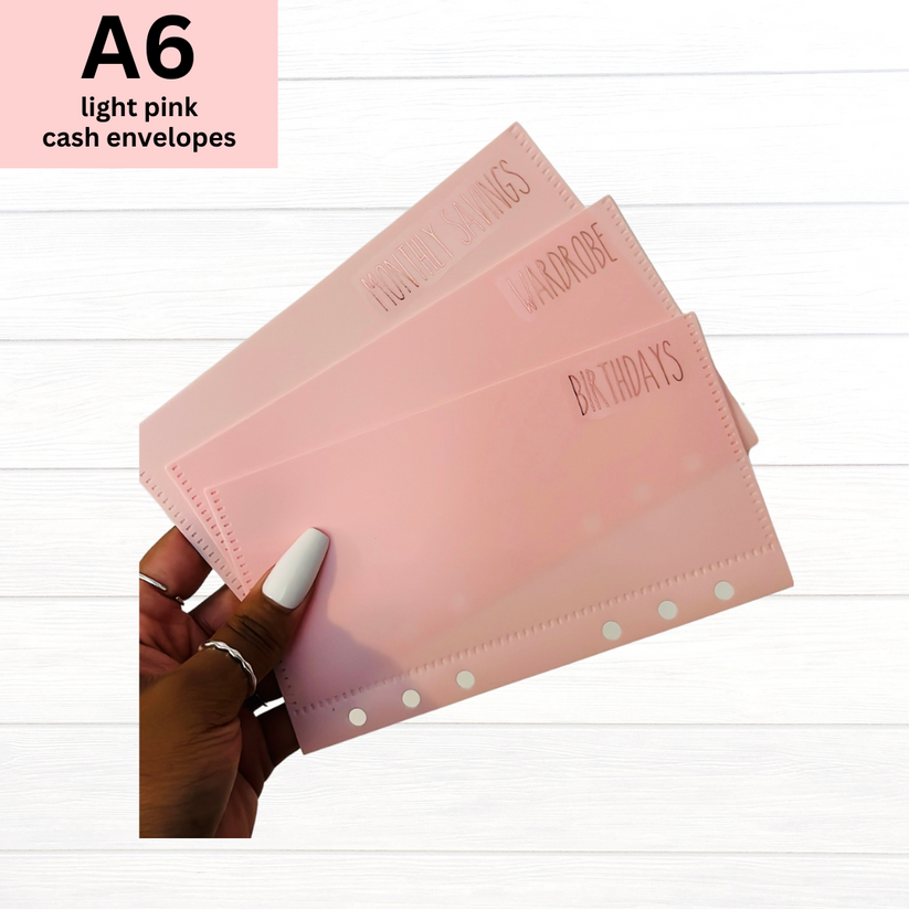 A6 Light Pink Envelopes – All Things Planned